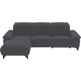 Ecksofa Musterring "MR370", stone, B:280cm H:83cm T:180cm, 16% Baumwolle, 79% Polyester, 5% Polyacryl, Sofas, Ecksofa, Farbe, Material, Sitzkomfort und Funktion w&auml;hlbar, Ma&szlig;e 280 x 180 cm