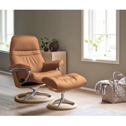 Relaxsessel stressless "Sunrise", braun (taupe paloma), B:79cm H:103cm T:73cm, Leder BATICK: BATICK ist ein leicht korrigiertes, durchgef&auml;rbtes und genarbtes M&ouml;belleder, bei dem die meisten Unebenheiten und Spuren in der Regel entfernt wurden.;Leder PALOMA: PALOMA ist ein durchgef&auml;rbtes Semianilin-M&ouml;belleder mit nat&uuml;rlicher Narbung.;ROHLEDER Stoff Q2 FARON: Ein fester zuverl&auml;ssiger Boucl&eacute; mit eine