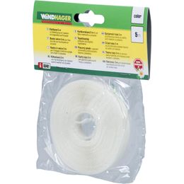 Klettband Windhager "f&uuml;r Insektenschutz, Fliegengitter, selbstklebend", transparent, B:0,7cm L:500cm, Kunststoff, Gardinenbefestigungen, geeignet f&uuml;r Fiberglas-, Polyester- und Aluminium‑Fliegengitter, 5m