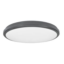 NOVA LUCE Au&szlig;en-Wandleuchte "TOMMY", grau (dunkel grau), 1 Stk., Leuchten