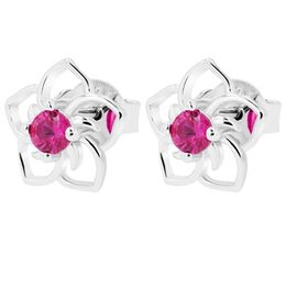 Adelia&acute;s Paar Ohrh&auml;nger ADELIA&acute;S, pink, Ohrringe, Damen, Damen, Silber 925 (Sterlingsilber)