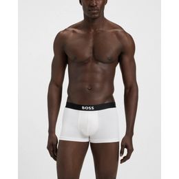 BOSS Orange Wei&szlig;e Boxershorts (3er-Pack)