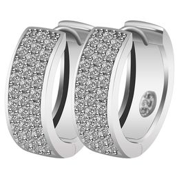 Adelia&acute;s Klappcreolen ADELIA&acute;S "Ohrringe &ndash; Klappcreole aus 925 Silber mit Zirkonia", Damen, Gr. Damen, Silber 925 (Sterlingsilber), silber, Ohrringe Klappcreolen, Ideal als Geschenk zum Jubil&auml;um