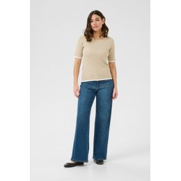 Kaffe Strickpullover Regular fit cream