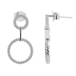 Adelia&acute;s Paar Ohrh&auml;nger ADELIA&acute;S "Ohrringe &ndash; Ohrstecker aus 925 Silber", Damen, Gr. Damen, Silber 925 (Sterlingsilber), silber, Ohrringe, Sch&ouml;ne Geschenkidee zum Valentinstag