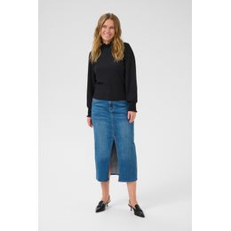 Kaffe Langarm-Bluse Regular fit Black