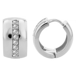 Adelia&acute;s Paar Creolen ADELIA&acute;S, silber, Ohrringe, Damen, Damen, Silber 925 (Sterlingsilber)