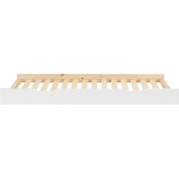 Schubkasten OTTO HOME "TIPO ", wei&szlig;, B:200cm H:21cm T:94cm, Schubladen, Schubkasten, als 2. Schlafgelegenheit, inklusive Rollrost
