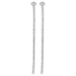 Adelia&acute;s Paar Ohrh&auml;nger ADELIA&acute;S "Ohrringe &ndash; Ohrstecker aus 925 Silber mit Zirkonia", Damen, Gr. Damen, Silber 925 (Sterlingsilber), silber, Ohrringe, Sch&ouml;ne Geschenkidee zum Valentinstag