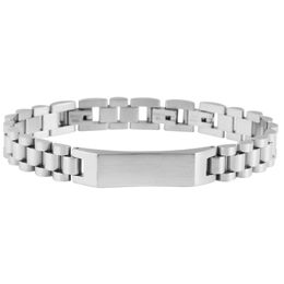 Adelia&acute;s Gliederarmband ADELIA&acute;S "Armband &ndash; Gliederarmband aus Edelstahl 19 cm", silber, Armb&auml;nder, Damen, 19cm, Edelstahl, Gliederarmband, Ein kleines Geschenk mit gro&szlig;er Wirkung