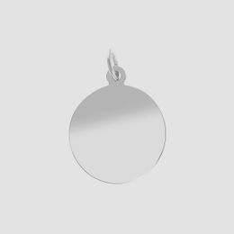 Adelia&acute;s Kettenanh&auml;nger ADELIA&acute;S "Anh&auml;nger &ndash; M&uuml;nze Gravuranh&auml;nger aus 925 Silber", silber, Schmuckanh&auml;nger, Damen, Silber 925 (Sterlingsilber), Kettenanh&auml;nger, Perfekt als Geschenk f&uuml;r besondere Menschen