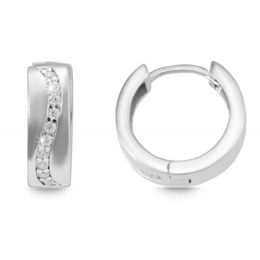 Adelia&acute;s Paar Creolen ADELIA&acute;S, silber, Ohrringe, Damen, Damen, Silber 925 (Sterlingsilber)