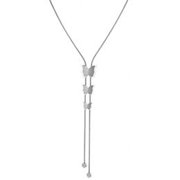 Adelia&acute;s Kette mit Anh&auml;nger ADELIA&acute;S, silber (silber, schmetterling), Halsketten, Damen, unbekannt, Edelstahl