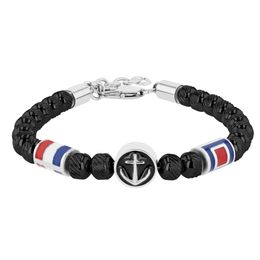 Adelia&acute;s Gliederarmband ADELIA&acute;S "Armband &ndash; Kugelarmband aus Edelstahl 18,5 cm", wei&szlig;, Armb&auml;nder, Damen, 18cm, Edelstahl, Gliederarmband, Zum Verschenken &ndash; passend f&uuml;r viele Anl&auml;sse