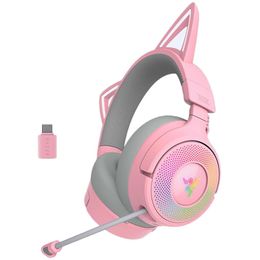 Razer Gaming-Headset "Kraken Kitty V3 Pro", quartz, Kopfh&ouml;rer