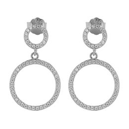 Adelia&acute;s Paar Ohrh&auml;nger ADELIA&acute;S "Ohrringe &ndash; Ohrstecker aus 925 Silber", Damen, Gr. Damen, Silber 925 (Sterlingsilber), silber, Ohrringe, Sch&ouml;ne Geschenkidee zum einen besonderen Tag