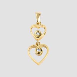 Adelia&acute;s Kettenanh&auml;nger ADELIA&acute;S "Anh&auml;nger &ndash; Herz Herzanh&auml;nger aus 333 Gold", gold, Schmuckanh&auml;nger, Damen, Gelbgold 333, Kettenanh&auml;nger, Perfekt zum Verschenken an besondere Menschen