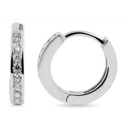 Adelia&acute;s Paar Creolen ADELIA&acute;S, silber, Ohrringe, Damen, Damen, Silber 925 (Sterlingsilber)