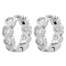Adelia&acute;s Paar Creolen ADELIA&acute;S, silber, Ohrringe, Damen, Damen, Silber 925 (Sterlingsilber)