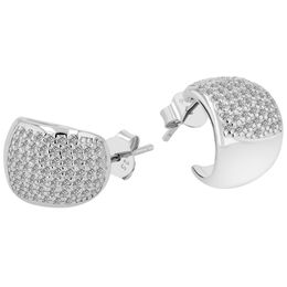 Adelia&acute;s Paar Ohrh&auml;nger ADELIA&acute;S "Ohrringe &ndash; Ohrstecker aus 925 Silber mit Zirkonia", Damen, Gr. Damen, Silber 925 (Sterlingsilber), silber, Ohrringe, Perfekt als Geschenk f&uuml;r besondere Menschen