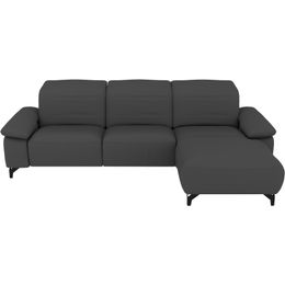 Ecksofa Musterring "MR370", schwarz, B:280cm H:83cm T:180cm, 100% Leder, Sofas, Ecksofa, Farbe, Material, Sitzkomfort und Funktion w&auml;hlbar, Ma&szlig;e 280 x 180 cm