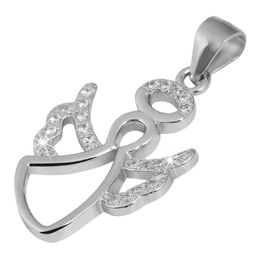 Adelia&acute;s Kettenanh&auml;nger ADELIA&acute;S "Anh&auml;nger &ndash; Anh&auml;nger aus 925 Silber mit Zirkonia", silber, Schmuckanh&auml;nger, Damen, Silber 925 (Sterlingsilber), Kettenanh&auml;nger, Geschenkidee: zeitlos und vielseitig