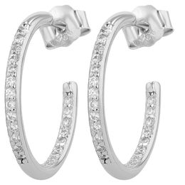 Adelia&acute;s Paar Creolen ADELIA&acute;S, silber, Ohrringe, Damen, Damen, Silber 925 (Sterlingsilber)