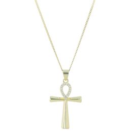 Adelia&acute;s Kettenanh&auml;nger ADELIA&acute;S "Anh&auml;nger &ndash; Schl&uuml;sselanh&auml;nger aus 925 Silber mit Zirkonia", gold, Schmuckanh&auml;nger, Damen, Silber 925 (Sterlingsilber), Kettenanh&auml;nger, Ein kleines Geschenk mit gro&szlig;er Wirkung