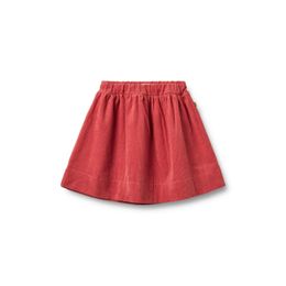 Sommerrock Wheat "Wheat Skirt Sissi", M&auml;dchen, Gr. 98, raspberry, 100% Baumwolle (Bio), unifarben, loose fit, R&ouml;cke