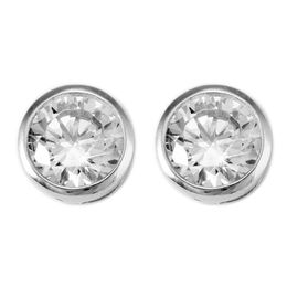 Adelia&acute;s Paar Ohrh&auml;nger ADELIA&acute;S "Ohrringe &ndash; Ohrstecker aus 925 Silber mit Zirkonia", Damen, Gr. Damen, Silber 925 (Sterlingsilber), silber, Ohrringe, Perfekt als Geschenk zum einen besonderen Tag