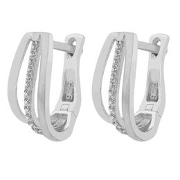 Adelia&acute;s Paar Ohrh&auml;nger ADELIA&acute;S "Ohrringe &ndash; Ohrstecker aus 925 Silber mit Zirkonia", Damen, Gr. Damen, Silber 925 (Sterlingsilber), silber, Ohrringe, Ein Geschenk, das Freude macht