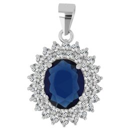 Adelia&acute;s Kettenanh&auml;nger ADELIA&acute;S "Anh&auml;nger aus 925 Silber mit Zirkonia", silber, Schmuckanh&auml;nger, Damen, Silber 925 (Sterlingsilber), Kettenanh&auml;nger, Sch&ouml;ne Geschenkidee zum Weihnachten