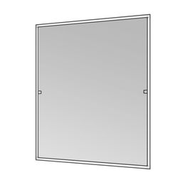 Insektenschutz-Fensterrahmen Windhager "Plus, aus Fiberglasgewebe mit Alurahmen, Fliegengitter Rahmenfenster", wei&szlig; (rahmen: wei&szlig; gewebe: wei&szlig;), B:130cm H:150cm, Insektenschutzgitter, Fliegengitter in wei&szlig;, anthrazit erh&auml;ltlich, 130x150cm, ohne bohren