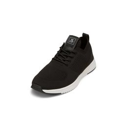 Marc O'Polo Sneaker MARC O'POLO "aus recyceltem Polyester", Herren, Gr. 40, schwarz, Obermaterial: 97% Polyester, 3% Elasthan, unifarben, Schuhe Sneaker