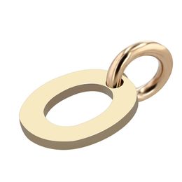 Adelia&acute;s Buchstabenanh&auml;nger ADELIA&acute;S "Anh&auml;nger &ndash; Buchstabe N Buchstabenanh&auml;nger aus 375 Gold", rosa (gold), Schmuckanh&auml;nger, Damen, Gelbgold 375, Perfekt zum Verschenken an besondere Menschen