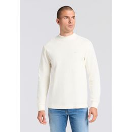 Langarmshirt BOSS Orange "Te explorer", Herren, Gr. S, beige (natural106), Single Jersey, Obermaterial: 100% Baumwolle, unifarben, Basic normal, Rundhals, B&uuml;ndchen, Shirts Langarmshirt, Rundhalsausschnitt, Saum- und &Auml;rmelb&uuml;ndchen