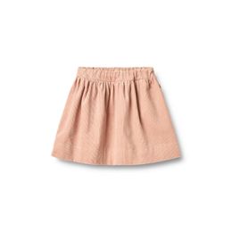 Sommerrock Wheat "Wheat Skirt Sissi", M&auml;dchen, Gr. 104, rose powder, 100% Baumwolle (Bio), unifarben, loose fit, R&ouml;cke