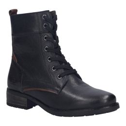 Stiefelette Josef Seibel "Kate 07, schwarz-kombi", Damen, Gr. 36, schwarz (schwarz, kombi), Obermaterial: 100% Rindsleder Leather cow., Schuhe Stiefelette