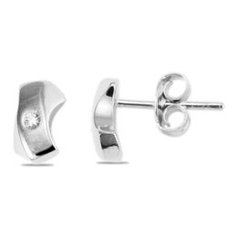 Adelia&acute;s Paar Ohrh&auml;nger ADELIA&acute;S "Ohrringe &ndash; Ohrstecker aus 925 Silber mit Zirkonia", Damen, Gr. Damen, Silber 925 (Sterlingsilber), silber, Ohrringe, Ideal als Geschenk zum Valentinstag