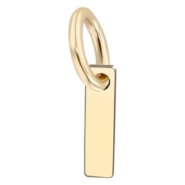 Adelia&acute;s Buchstabenanh&auml;nger ADELIA&acute;S "Anh&auml;nger &ndash; Buchstabe N Buchstabenanh&auml;nger aus 375 Gold", gold, Schmuckanh&auml;nger, Damen, Gelbgold 375, Ideal als Geschenk f&uuml;r besondere Anl&auml;sse
