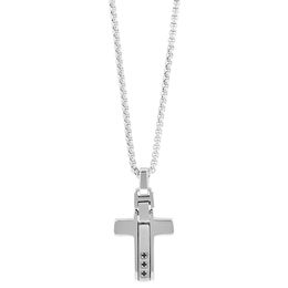 Adelia&acute;s Kette mit Anh&auml;nger ADELIA&acute;S, silber (silber, kreuz), Halsketten, Herren, unbekannt, Edelstahl