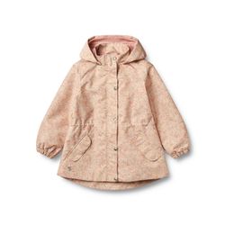 Allwetterjacke Wheat "Wheat Jacke Ada", M&auml;dchen, Gr. 104, rosa (lemonade flowers), 100% Polyester, mehrfarbig, normal, ohne Ausschnitt, Jacken, schnelltrocknend