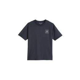 Marc O'Polo T-Shirt MARC O'POLO "mit gro&szlig;em R&uuml;ckenprint", Jungen, Gr. 152, schwarz navy, Obermaterial: 100% Baumwolle, unifarben, regular fit, Rundhals, normaler Saum, Shirts T-Shirt