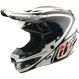 Troy Lee Designs SE5 Polycarbonate The Line, Motocrosshelm