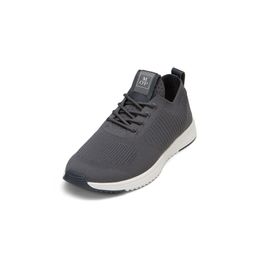 Marc O'Polo Sneaker MARC O'POLO "aus recyceltem Polyester", Herren, Gr. 40, grau morn, Obermaterial: 97% Polyester, 3% Elasthan, unifarben, Schuhe Sneaker