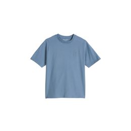 Marc O'Polo T-Shirt MARC O'POLO "mit gro&szlig;em R&uuml;ckenprint", Jungen, Gr. 152, blau ease, Obermaterial: 100% Baumwolle, unifarben, regular fit, Rundhals, normaler Saum, Shirts T-Shirt