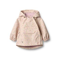 Parka Wheat "Wheat Jacke Sveo Tech", M&auml;dchen, Gr. 74, pansies, 100% Polyester, mehrfarbig, normal, ohne Ausschnitt, Jacken Parka, reflektierend