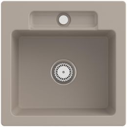 Villeroy & Boch Villeroy & Boch Einbausp&uuml;le Siluet 50 S 510x510mm Ablgarn. aus TitanCeram, 334501AM 334501AM