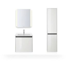 Duravit Ketho.2 Hochschrank Wei&szlig; Hochglanz 400x360x1760 mm - K21329L22220000 K21329L22220000