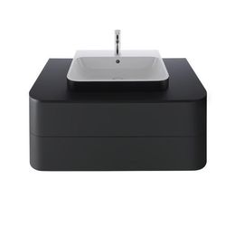 Duravit Happy D.2 Plus Konsole Graphit Supermatt 1000x550x16 mm - HP031E08080 HP031E08080